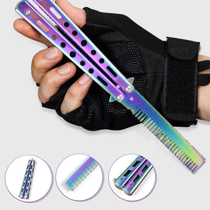 【Summer Air】หวีปีกผีเสื้อ Balisong มีดบาลิซอง หวีผีเสื้อ มีดผีเสื้อ หวี ...