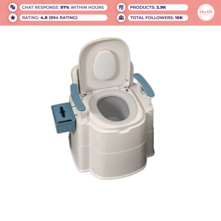 HUMBLE Portable Urinal Toilet Bowl Chair | Lazada PH