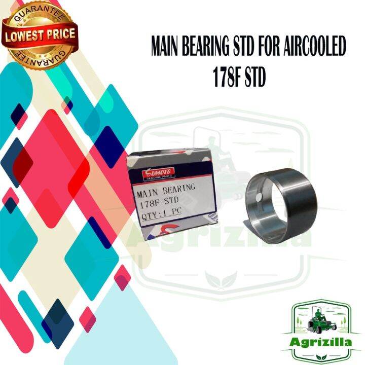 MAIN BEARING STD 178F AIRCOOLED ENGINE | Lazada PH