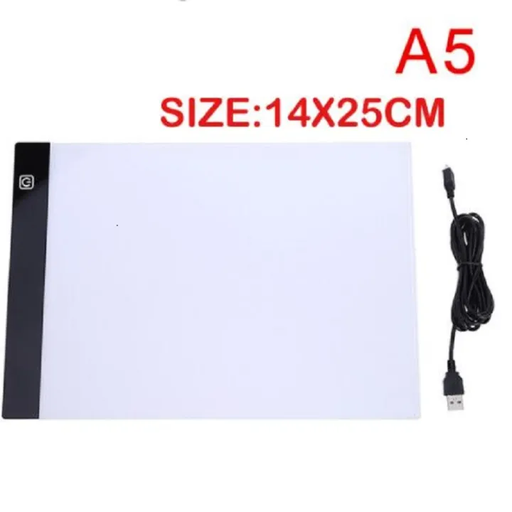 A4 LED Drawing Tablet Digital Graphics Pad USB LED Light Box Copy Board Electronic Art Graphic ...