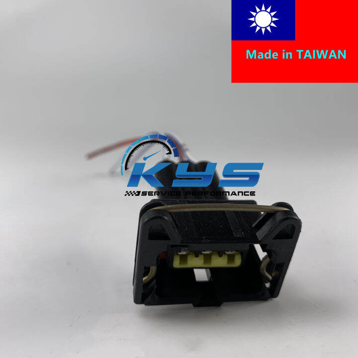 KAITO Taiwan # ***SOCKET*** For IGNITION COIL ( 3 PIN ) #WIRA 1.5 VDO ...