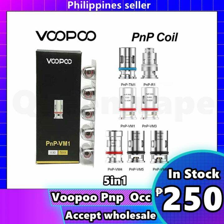 VOOPOO PNP OCC 5PCS Voopoo Occ Vinci X 2 Voopoo Drag Max/Voopoo Argus ...