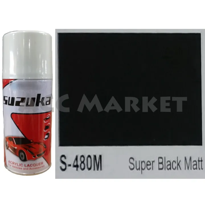 Pilox Pilok Suzuka Cat Motor Body Hitam Doff 480m | Lazada Indonesia