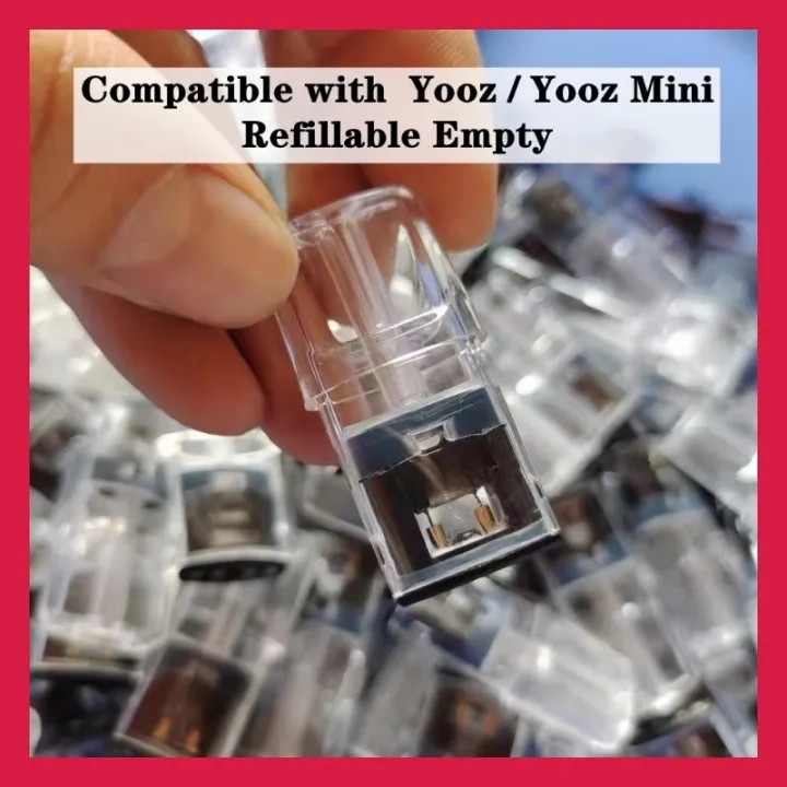 Yooz Pods Yooz 1 /Yooz 2 / Yooz Mini Refillable Empty Pods Refill 3-5 ...