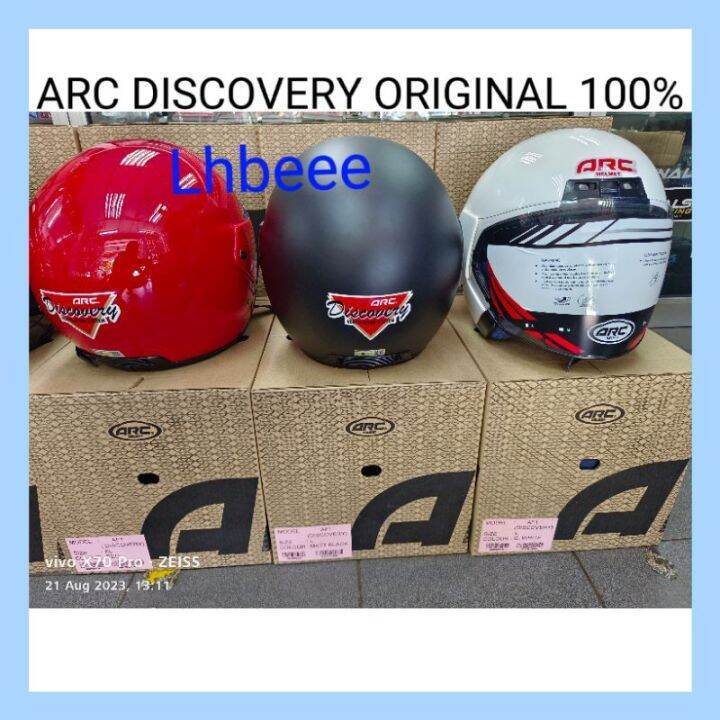 HELMET ARC DISCOVERY 100% ORIGINAL | Lazada