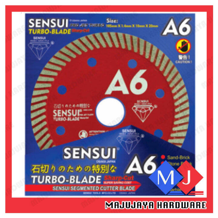 SENSUI A6 Turbo-Blade Sharp Cut Diamond Cutter Blade Mata Kerat Mozek ...