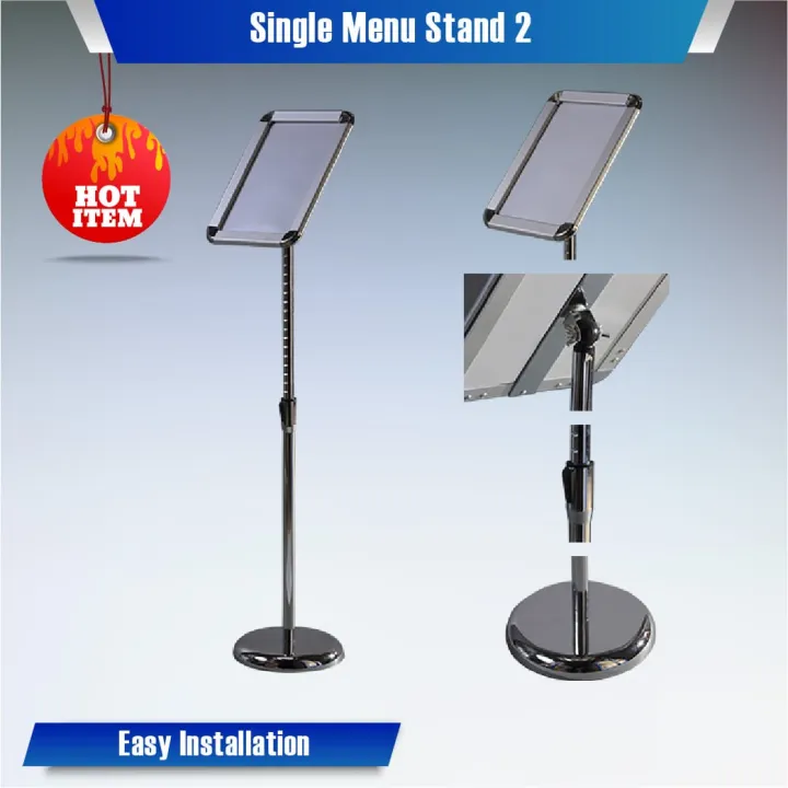 Singel Menu Stand A3 & A4 size Availble [M-S] | Lazada