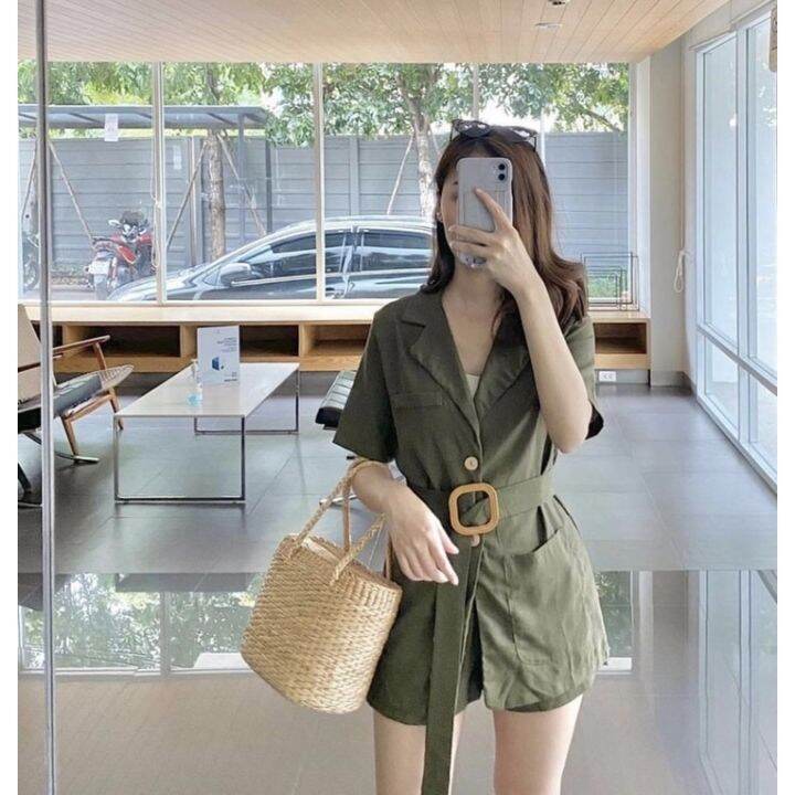 [4 Colors] Plain Korean Terno Suit for Women | Lazada PH
