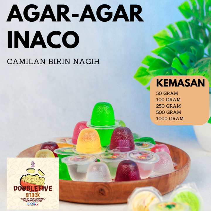 Inaco jelly curah - Agar Agar Inako jeli Beragam Rasa 100 250 500 1000 ...