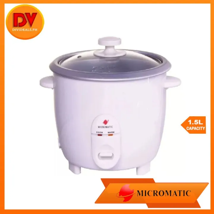 Micromatic MRC-550 Rice Cooker 1.5L | Lazada PH