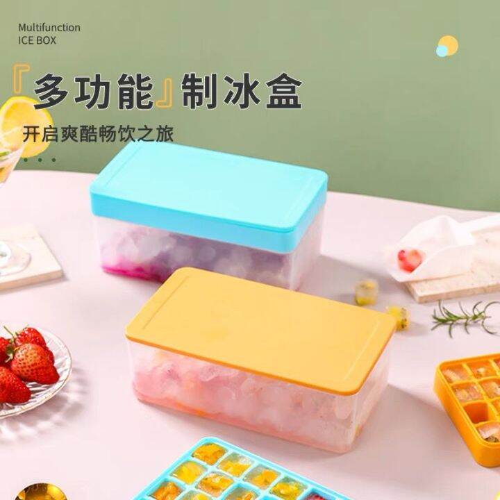 Adventurers 64 Compartment Square Ice Cube Shaper with Square Lid DIY ...
