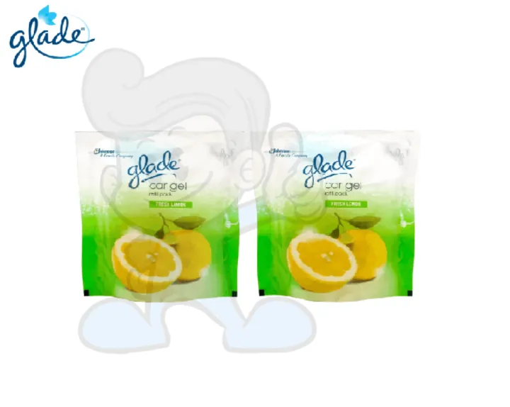 SCJ Glade Car Gel Lemon Burst Refill (2 x 60 g) | Lazada PH