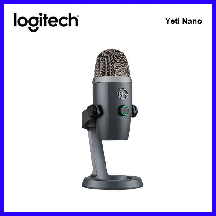 Original Blue Yeti Nano Premium Dual-pattern USB Condenser with Blue ...