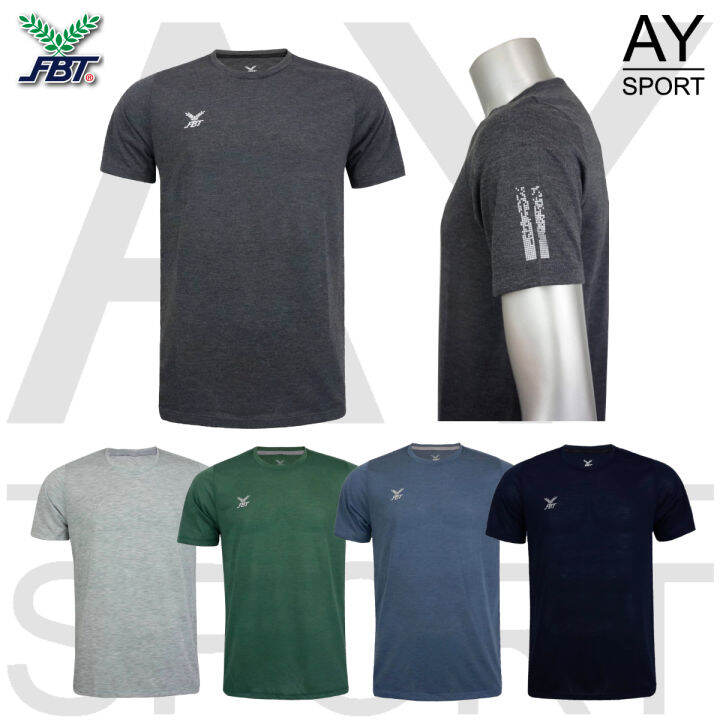 FBT เสื้อกีฬา คอกลม แขนสั้น ผ้าไมโคร (B2T111) | Lazada.co.th
