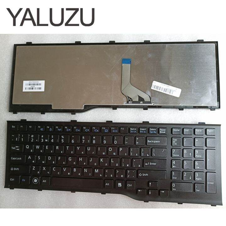 Notebook bottom case YALUZU New RU Russian Keyboard For Fujitsu ...