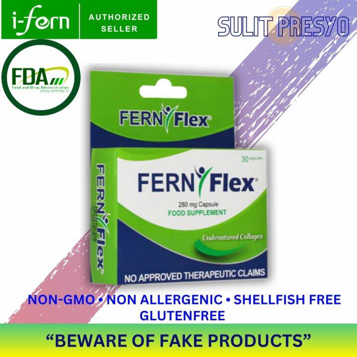 I-Fern Fern Flex 30 capsules "Bagets to the joints" | Lazada PH
