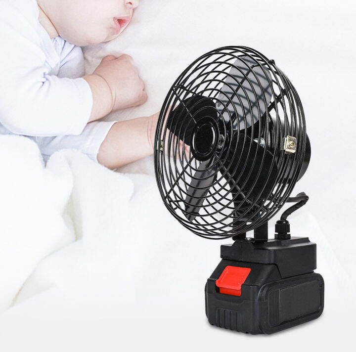 Mini Electric Fan Portable Cordless Fan Outdoor Emergency Large ...