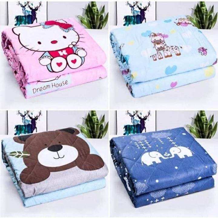 💥Hot Sales💥Cartoon Quilt Single / Queen Size Blanket Breathable Cotton ...