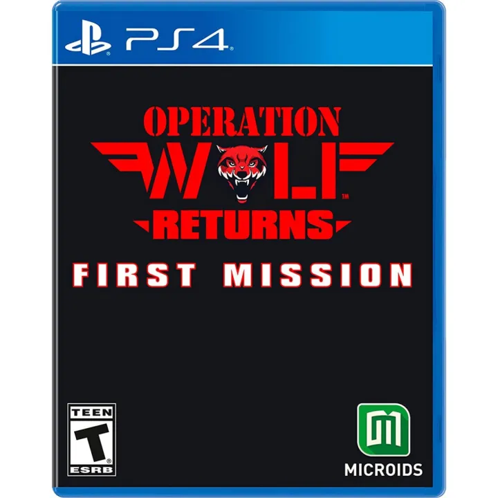 PRE-ORDER | PS4 OPERATION WOLF RETURNS: FIRST MISSION (เกม PS4™ 🎮 วางจำหน่าย 2022-12-31) (By ...