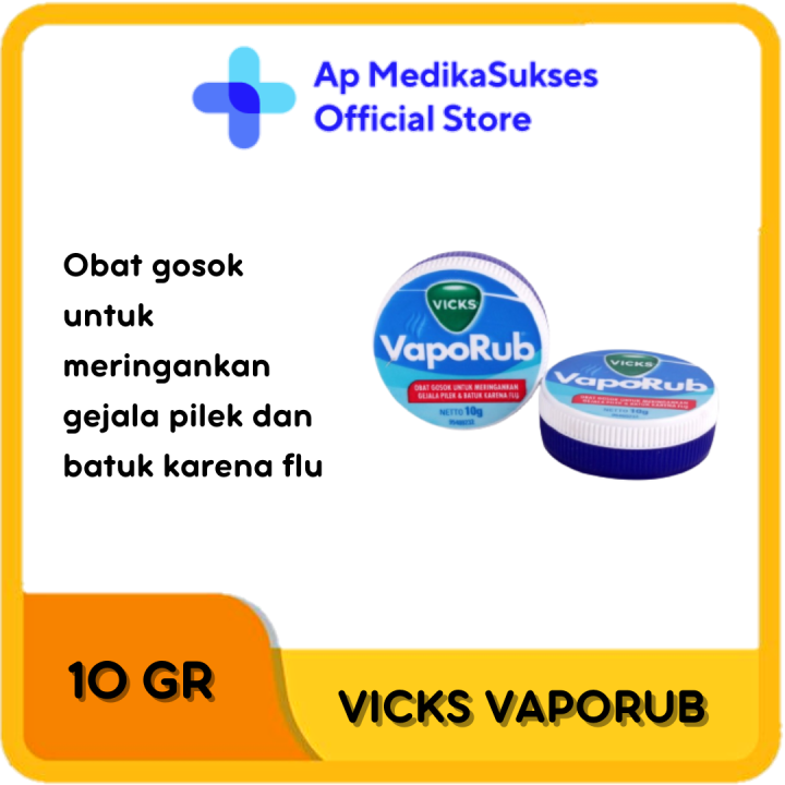 Vicks Vaporub 10 g | Lazada Indonesia