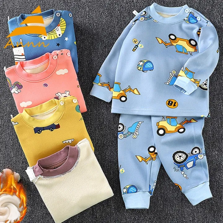 ANN Store ชุดชั้นในเด็กชุดชั้นในหนาอบอุ่นและสบาย | Lazada.co.th