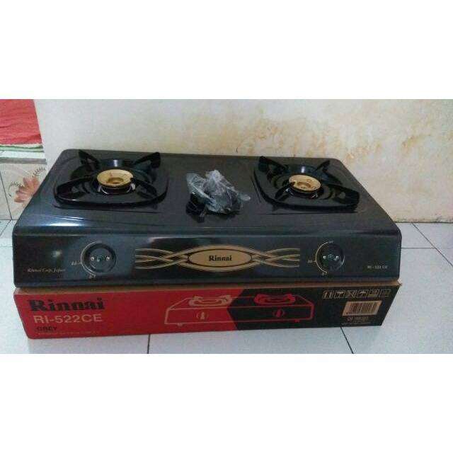 KOMPOR GAS RINNAI 2 TUNGKU RI 522CE API EKONOMIS RI-522CE | Lazada ...