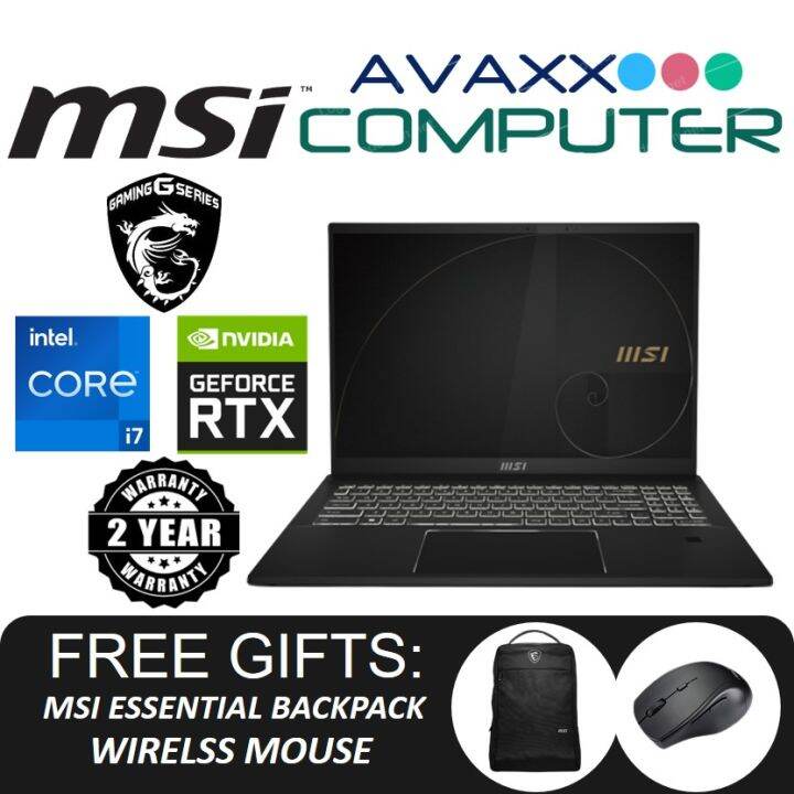 MSI Summit E16Flip A12UDT-076 16" QHD+ Laptop Ink Black ( I7-1280P ...