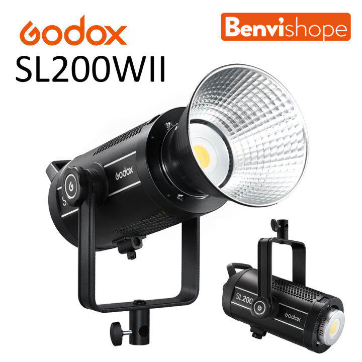 Godox SL200WII,SL200W II SL-200WII 200W Bowens Mount Daylight Balanced ...
