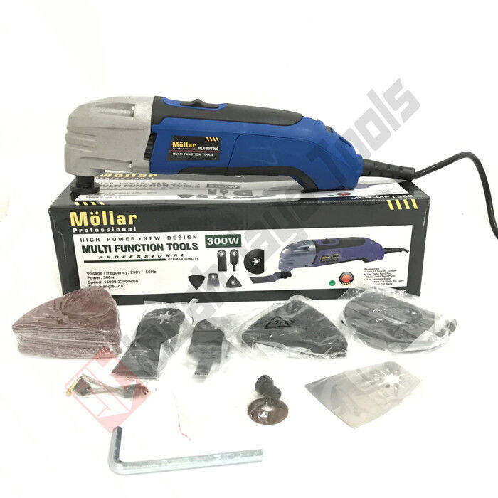 MOLLAR MFT300 Mesin Multi Tools Set Mesin Oskilasi Oscillating Cutter ...