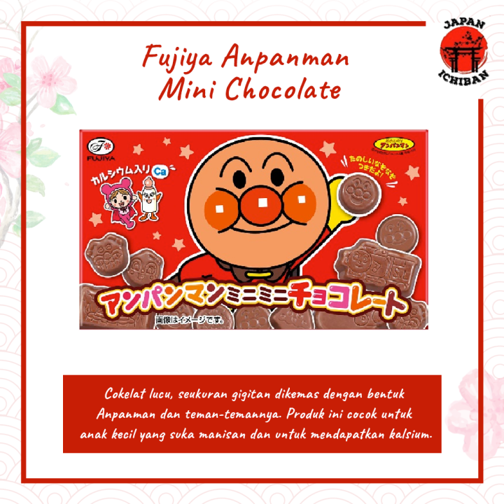 Fujiya Anpanman Mini Chocolate (isi 15) Original Japan | Lazada Indonesia