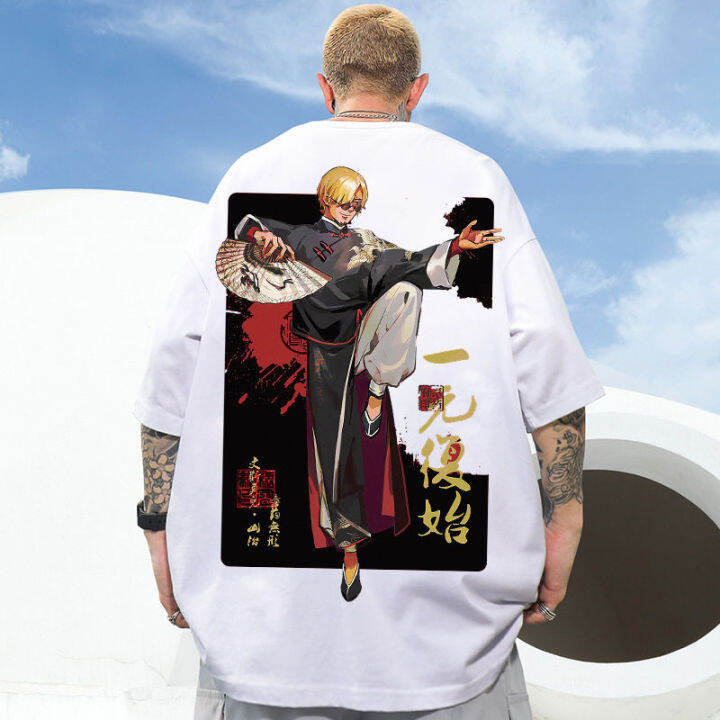 M-8XL 2022 ฤดูร้อนใหม่อะนิเมะแขนสั้นเสื้อยืดผู้ชายหลวมแฟชั่นเสื้อยืดหล่อ เสื้อยืดผู้ชาย | Lazada ...