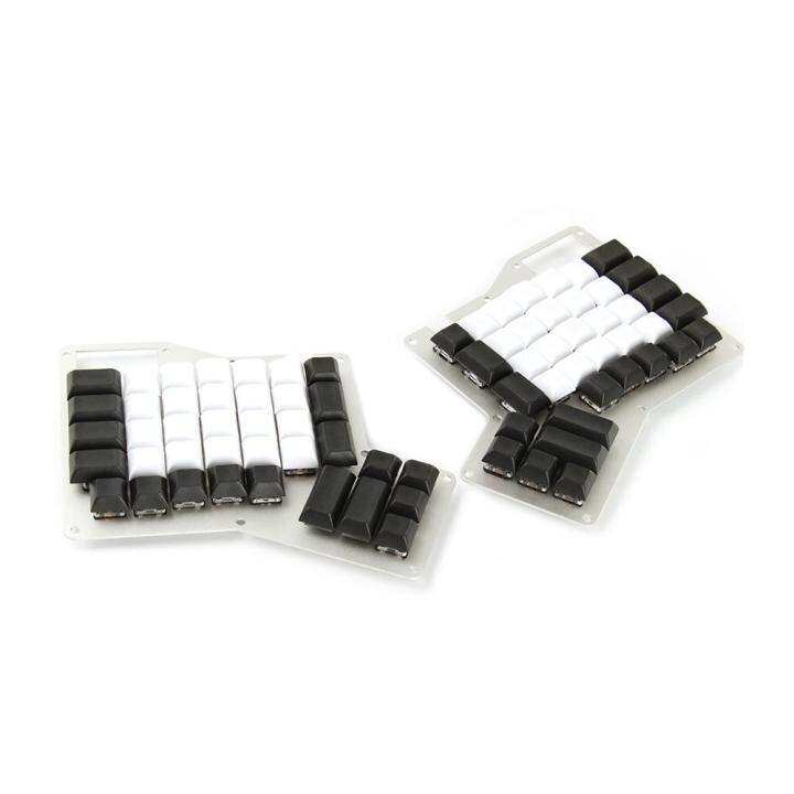 YMDK DSA Profile PBT Top Print Blank Keycap Set For Ergo Ergodox Planck ...