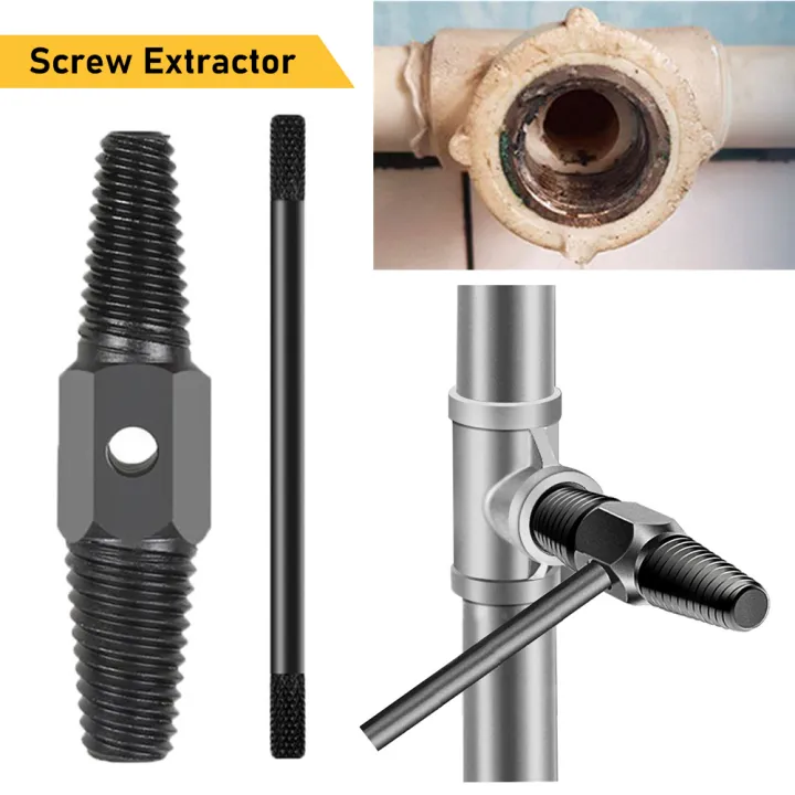HALO Double-head Tap Faucet Valve Screw Extractor Set Damaged Broken ...
