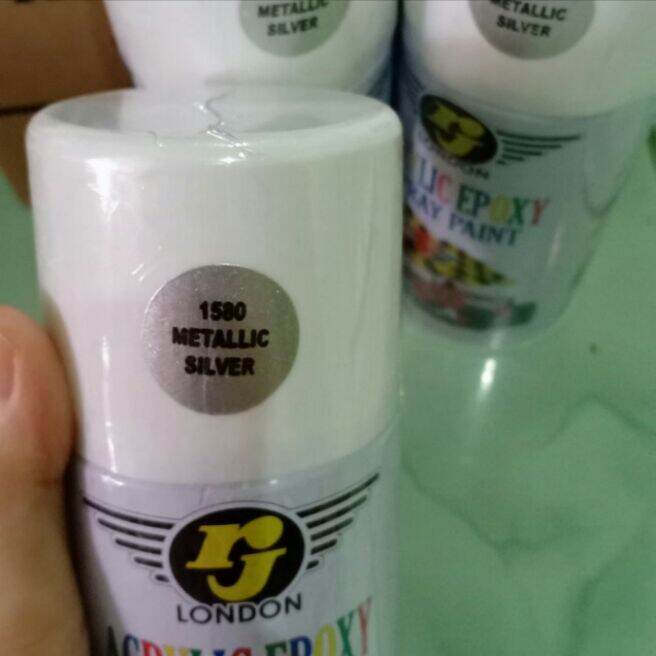 Pilok Pilox RJ London Metallic Silver 1580 silver metallic 300cc ...