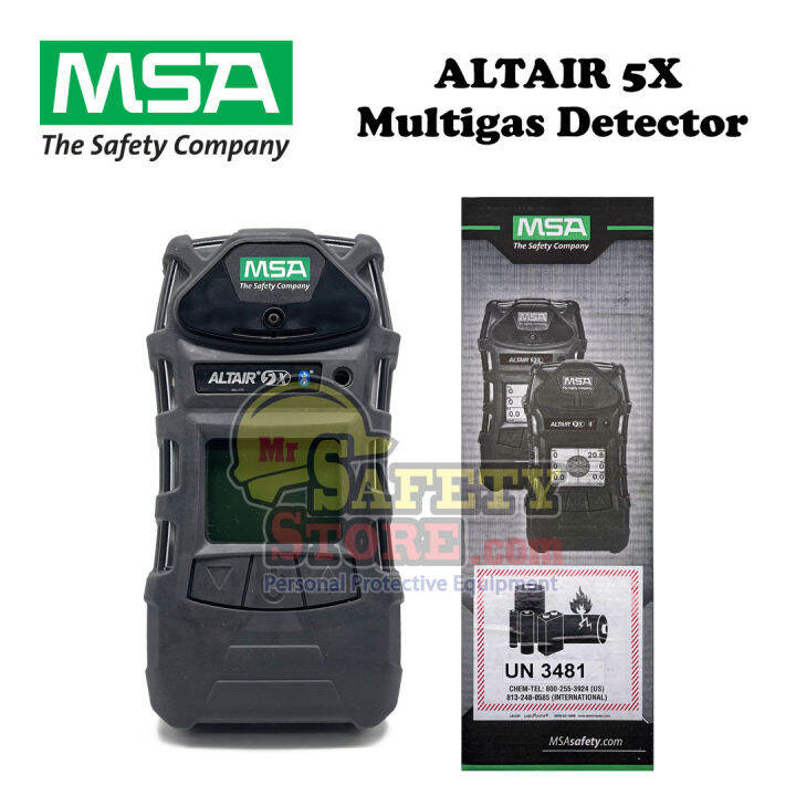 MSA Altair 5X EX/O2/CO/H2S Gas Detector | Lazada