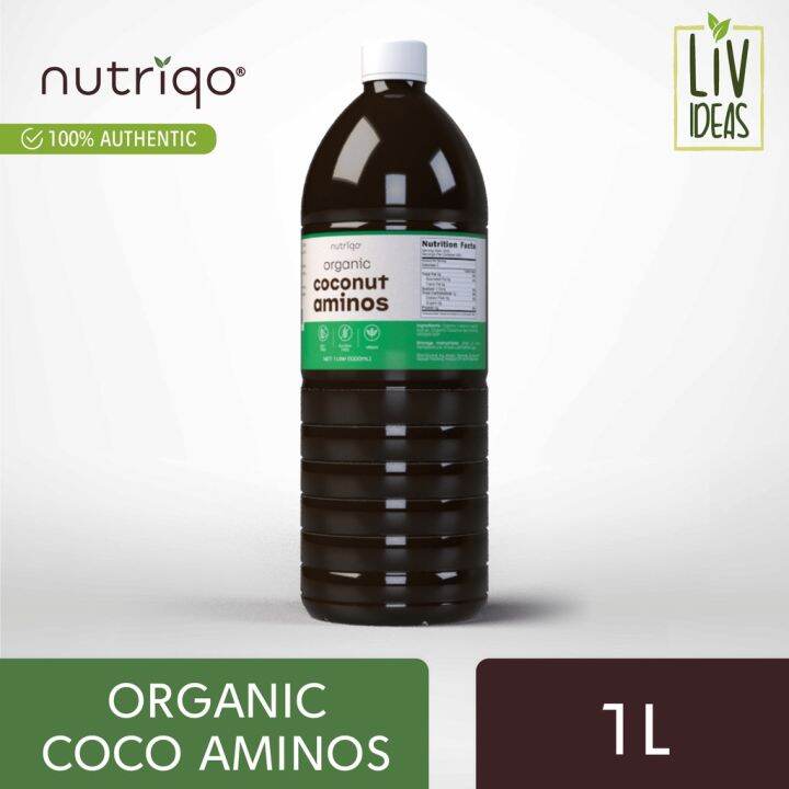 shawarma sauce Nutriqo Organic Coconut Aminos 1L 1000mL (Keto Diet ...