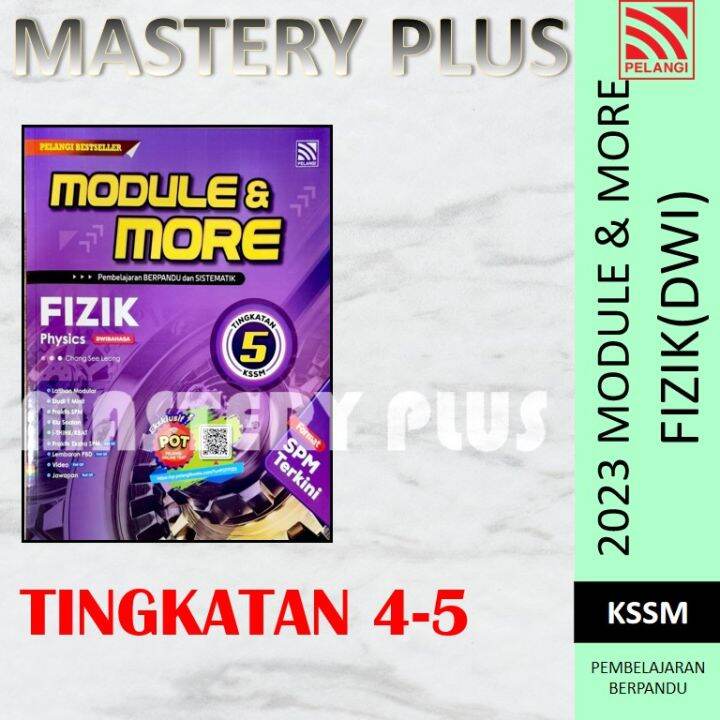 BUKU AKTIVITI 2023 :MODULE&MORE FIZIK TINGKATAN 4.5 (DWIBAHASA)PHYSICS ...