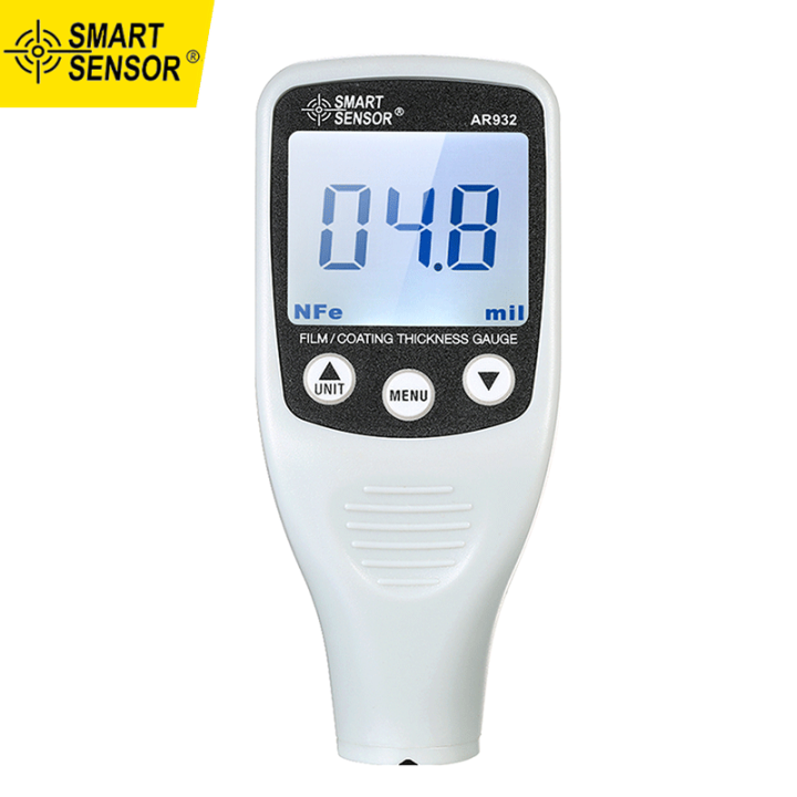 SMART SENSOR Digital Paint Coating Thickness Gauge Handheld Coatings ...