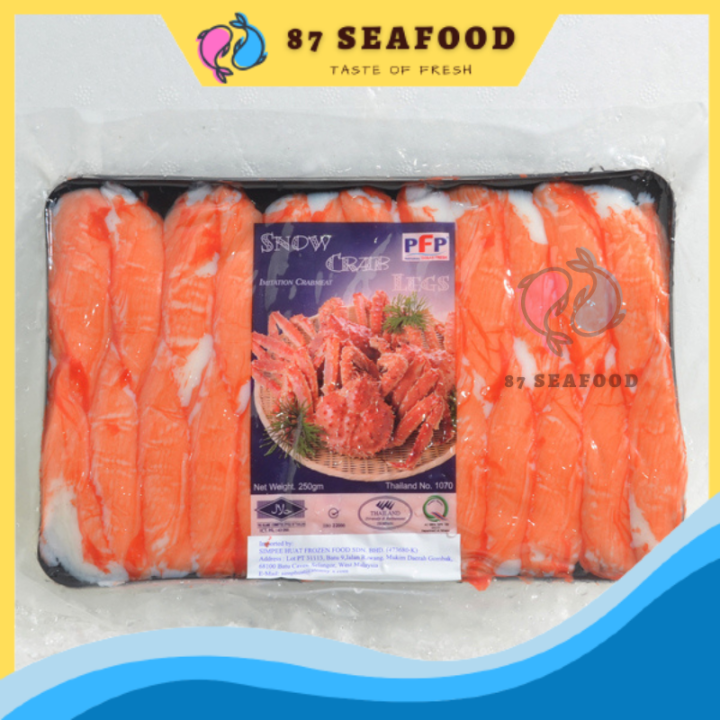 87 Seafood Imported Premium Imitation Super Snow Crab 250g | 雪蟹柳蟹爪棒 ...