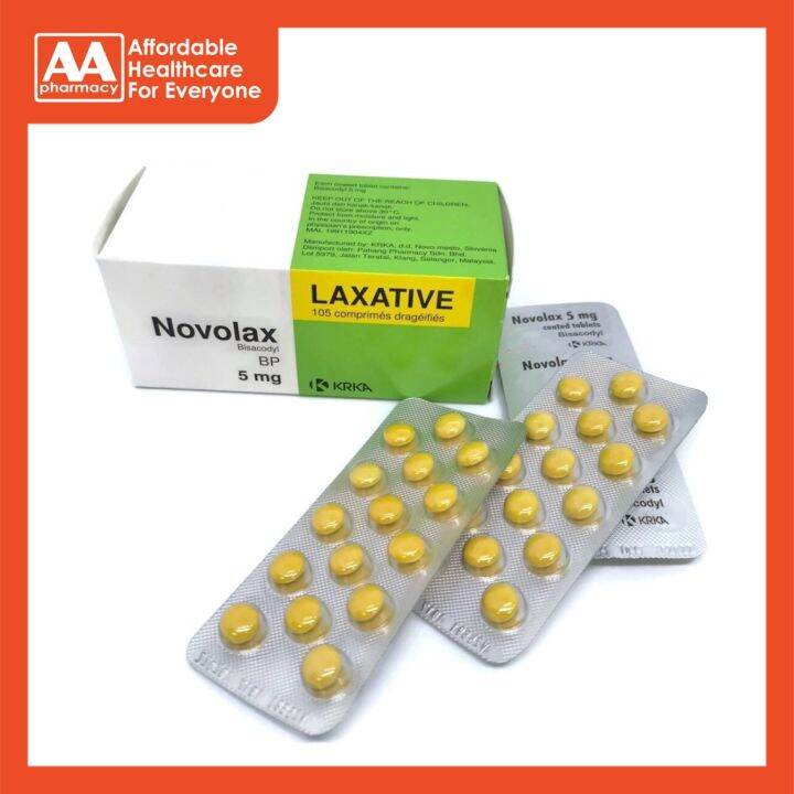 Novolax 5mg Tablet (105's) | Lazada