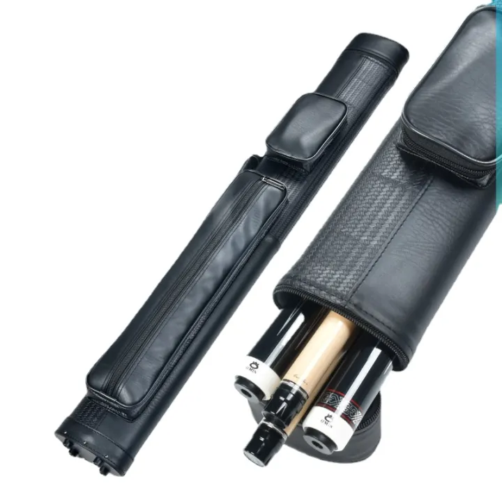 Billiard Cue Box Barrel 1/2 Black Eight Nine Ball Billiard Cue Storage ...