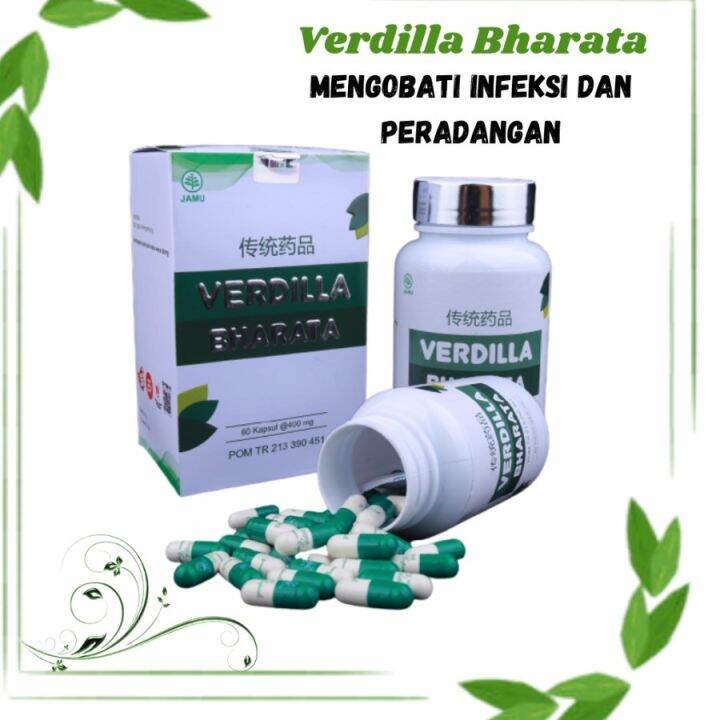 Verdilla Bharata - Kemasan 200g Isi 60 Kapsul - 100% Bergaransi ...