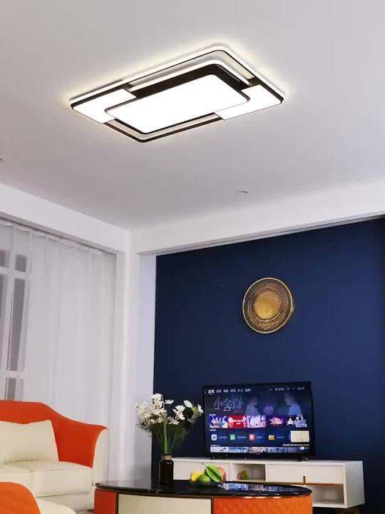 Nordic Ceiling Light Bedroom Center Light Center Light With Remote ...