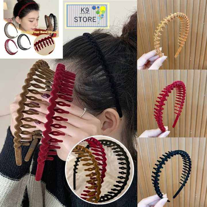 K9S - Bando Wanita Sirkam Beludru Elastis dan Lembut Bondu Wanita ...