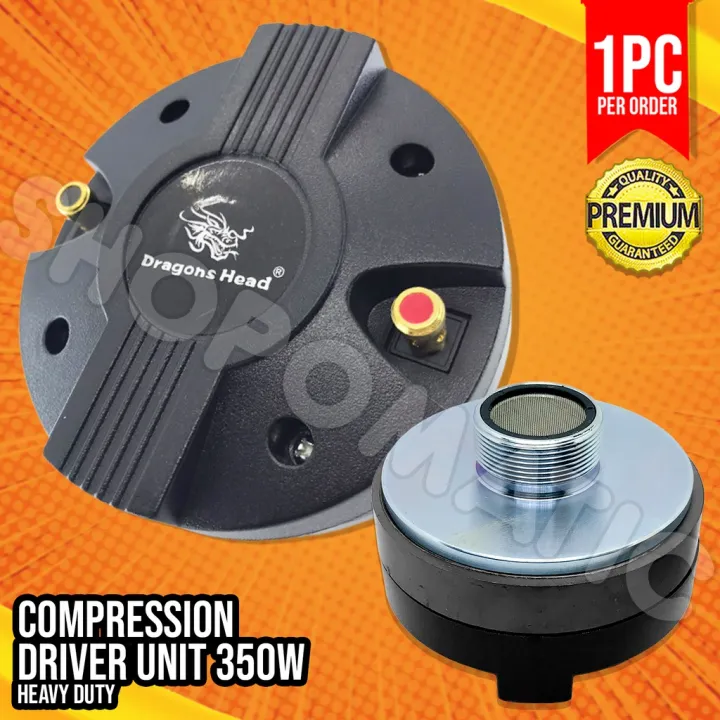 Dragon head Compression Driver Unit Tweeter 350W Heavy Duty | Lazada PH