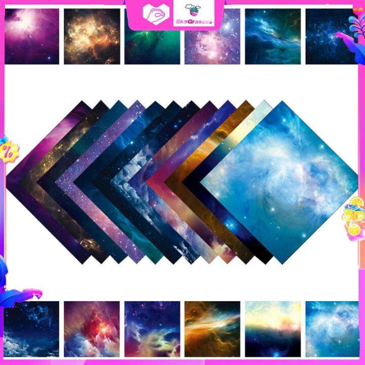 200Pcs Origami Paper 6 x 6" Double Sided Printed Scrapbook Paper Square ...