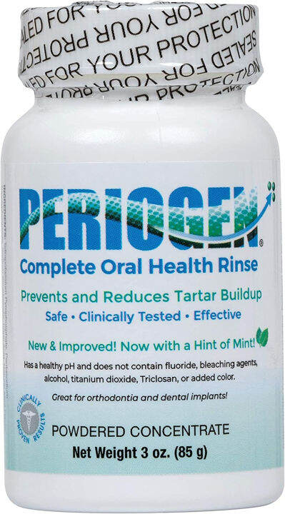 Periogen Complete Oral Health Rinse (Hint of Mint) - The Only Product ...