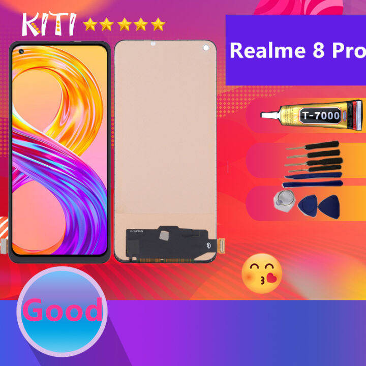 Realme 8 pro Lcd หน้าจอ จอ+ทัช ออปโป้ realme 8 pro | Lazada.co.th