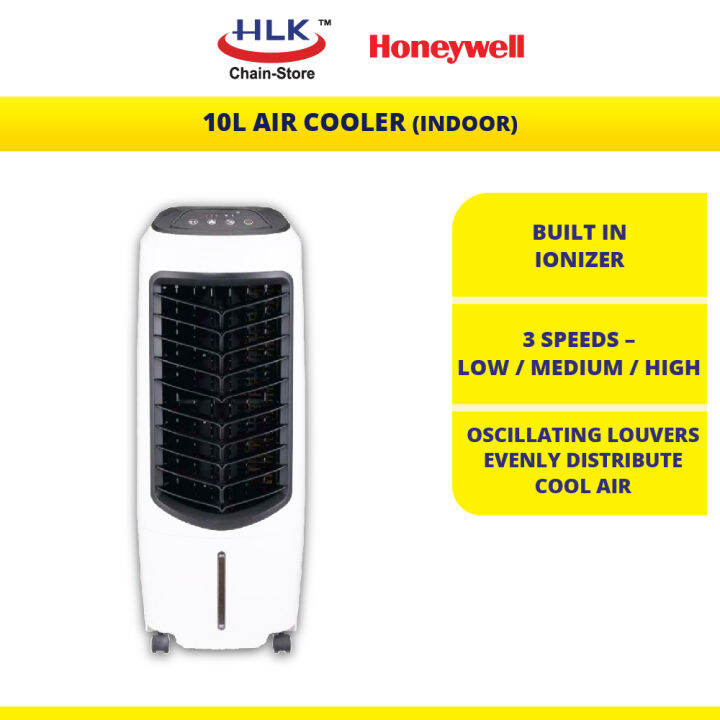 HONEYWELL Indoor 10L Air Cooler TC10PEUI 330m3/HR with Built-in Ionizer ...