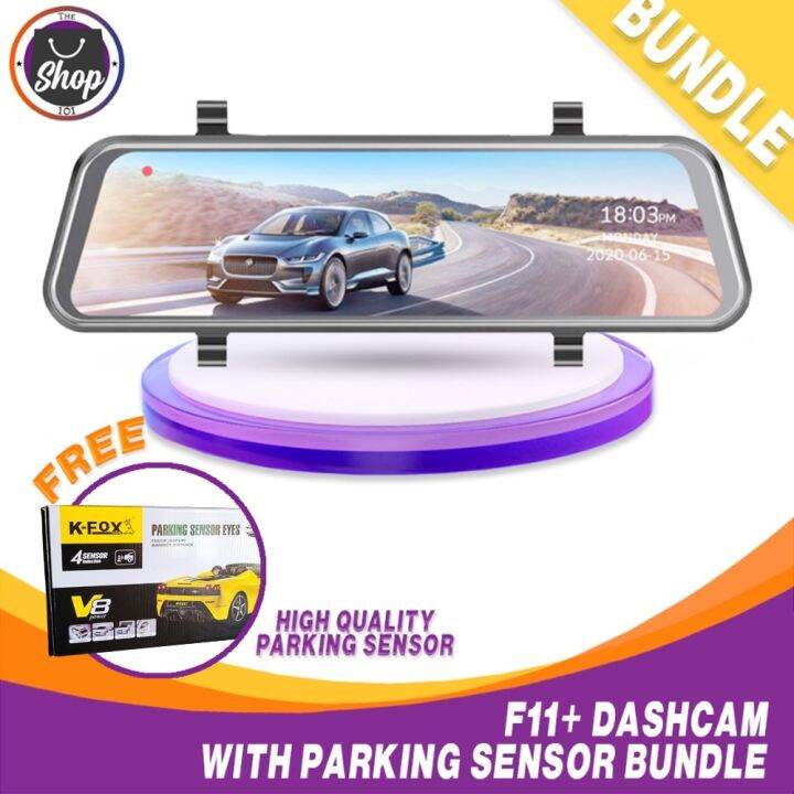 QCY Dashcam F11 WIFI 2K Sony Lens Dash Camera High Quality Car Parking ...